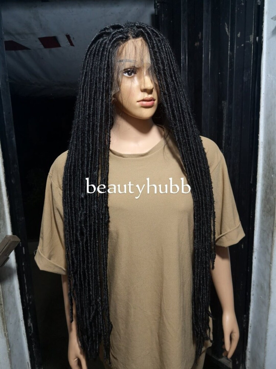 Full Lace Wig, Messy Locs, Dreadlocks Fauxlocs, Dreadlock, Wig for ...