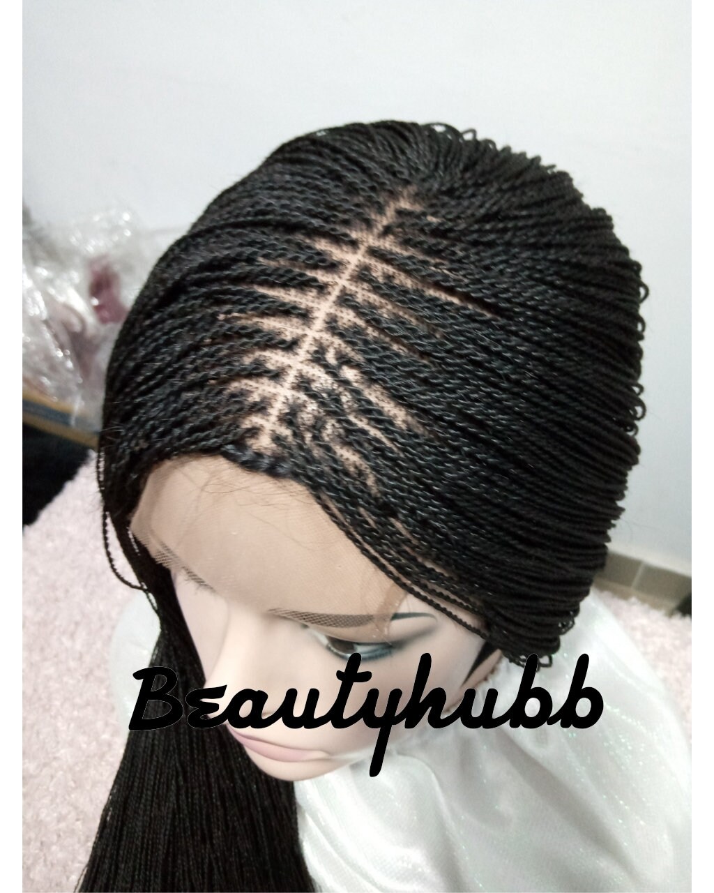 Micro Braids Micro Braid Wig Wig for Black Women Braid - Etsy