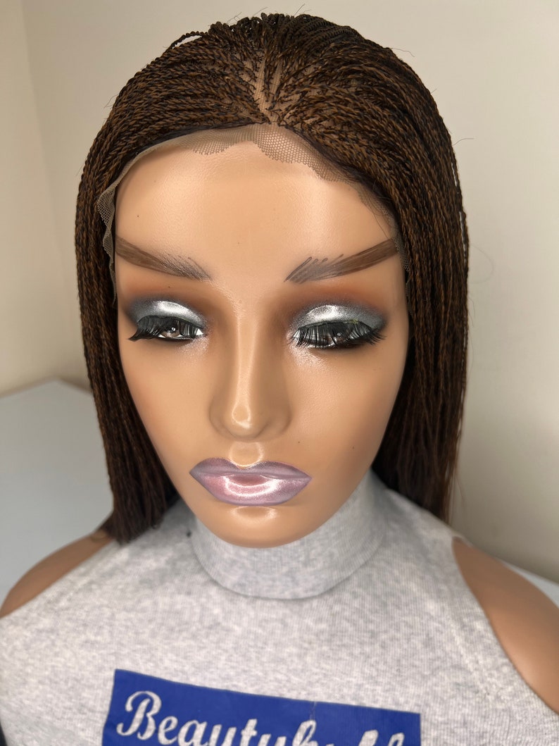 Ready to Wear Feathers Micro Braids Micro Braid Wig Wig for - Etsy