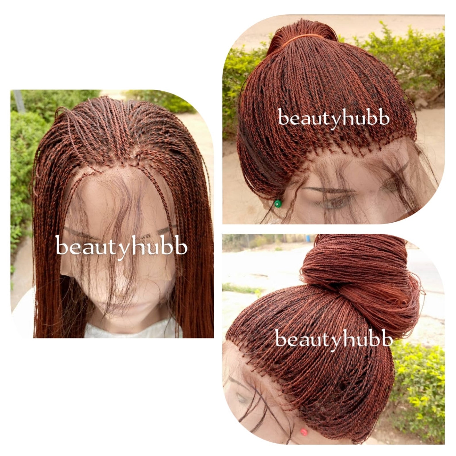 Micro Braids Micro Braid Wig Wig for Black Women Braid - Etsy