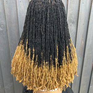Ready to Ship Color 27 Ombré Sister Locs Faux Locs Sister Locks ...