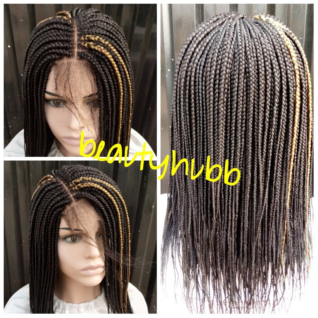 Short Box Braid Wig, Braid Wig for Black Women, Wigs, Lace Wig, Wig for ...