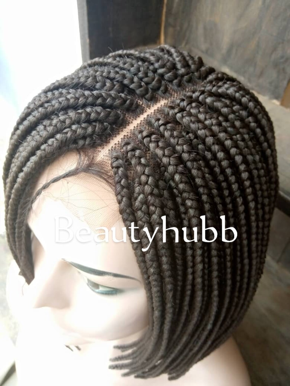 Short Bob Box Braid Wig for Black Women Braided Wigs Braids - Etsy
