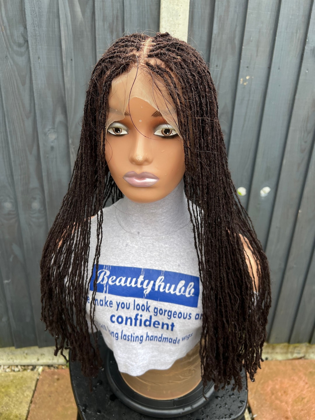 Color 33 Locs Wig: Sisterlocks Full Lace Wig - Etsy