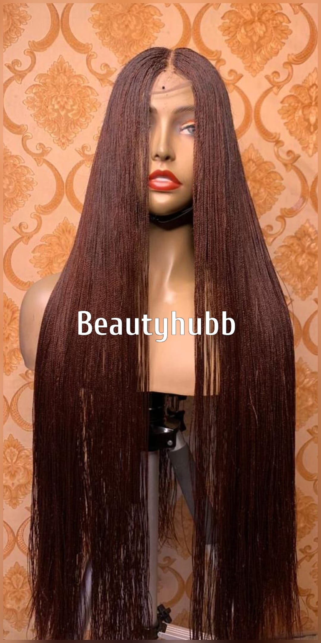 Ready to Wear 2x6 Nano Micro Braids, Micro Braid Wig, Wig for Black ...