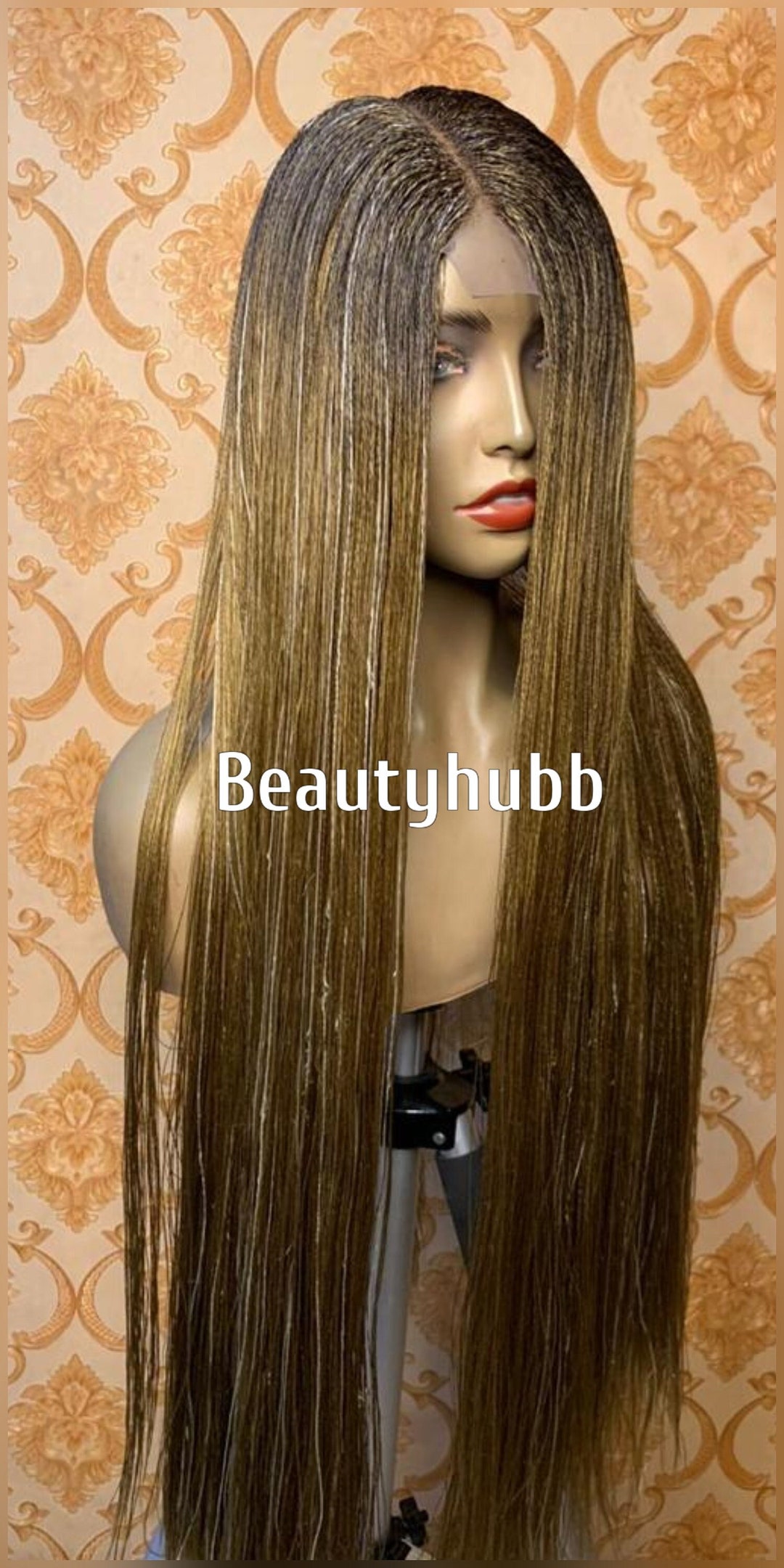 Ready to Ship 2x6 Nano Micro Braids, Micro Braid Wig, Wig for Black ...