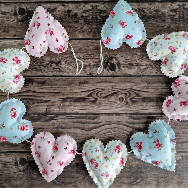 Heart Garland - Etsy