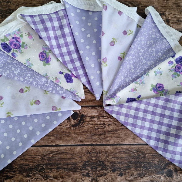 Shabby Chic Bunting - Etsy
