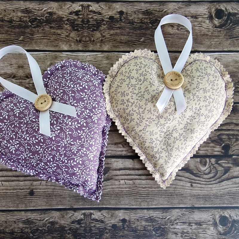 Lavender Heart - Etsy