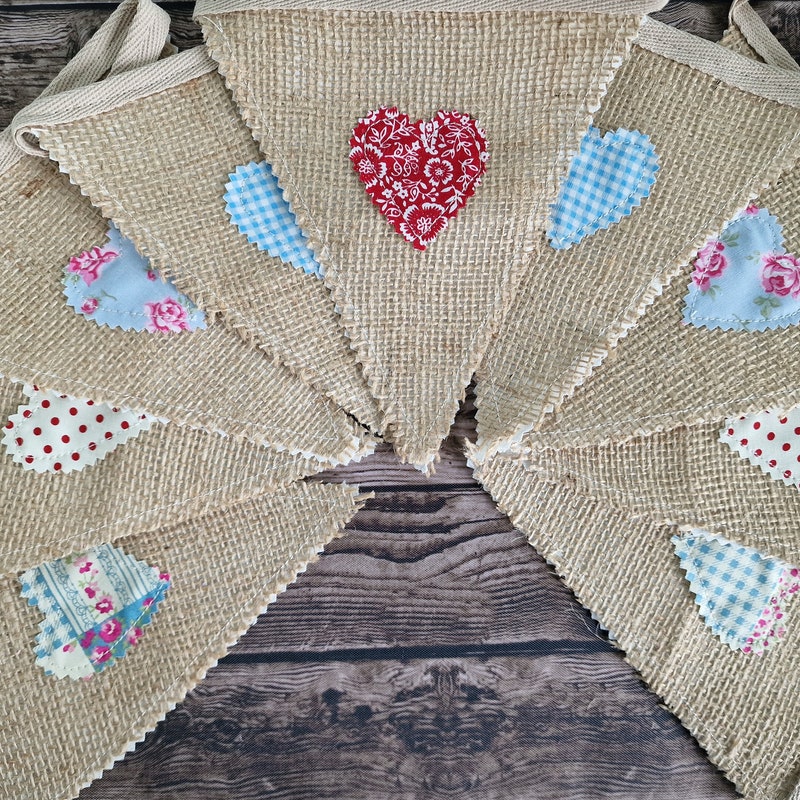 Heart Bunting - Etsy UK