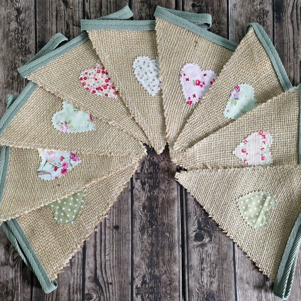 Rustic Bunting - Etsy UK