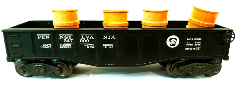 LIONEL 2452 Gondola From 1945 463W Set With 8 Whirly Wheels - Etsy