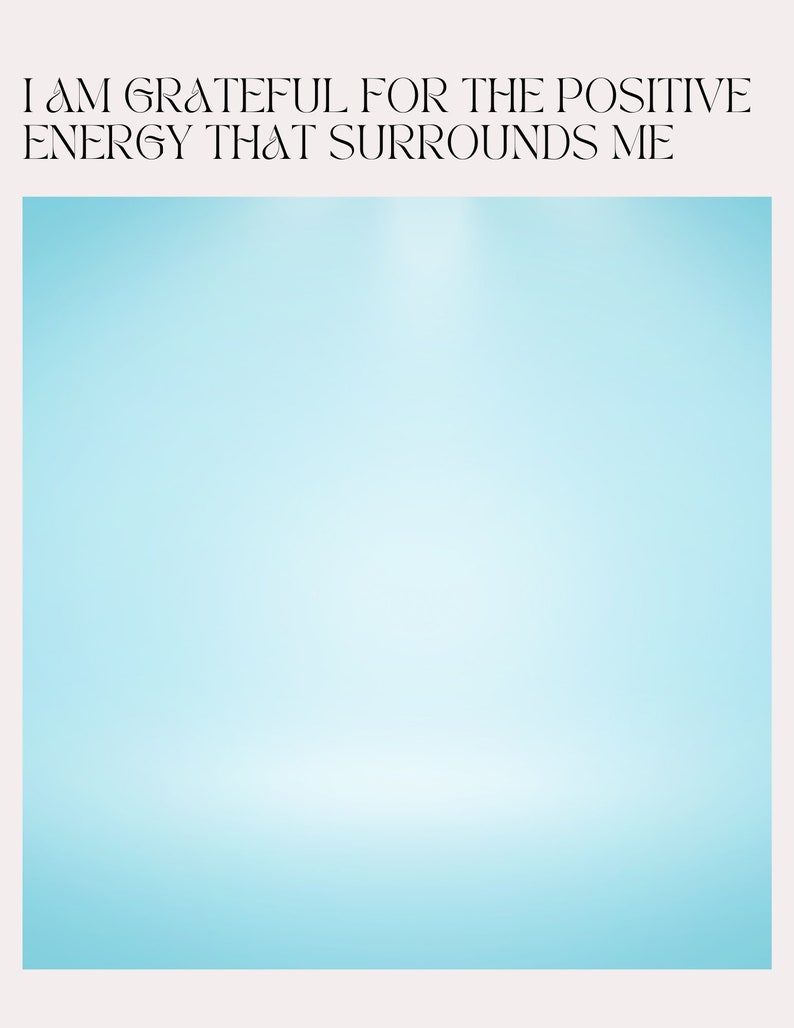 30 Printable Gratitude Affirmation Cards Daily Affirmations - Etsy UK