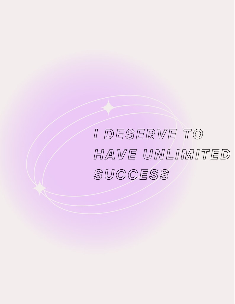 24 Printable Success Affirmation Cards Daily Affirmations - Etsy UK