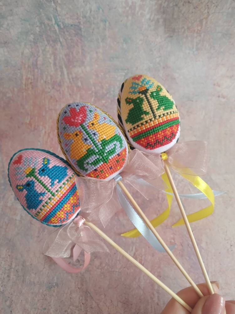 Embroidered Easter Egg Easter Gifts Baby Easter Basket - Etsy