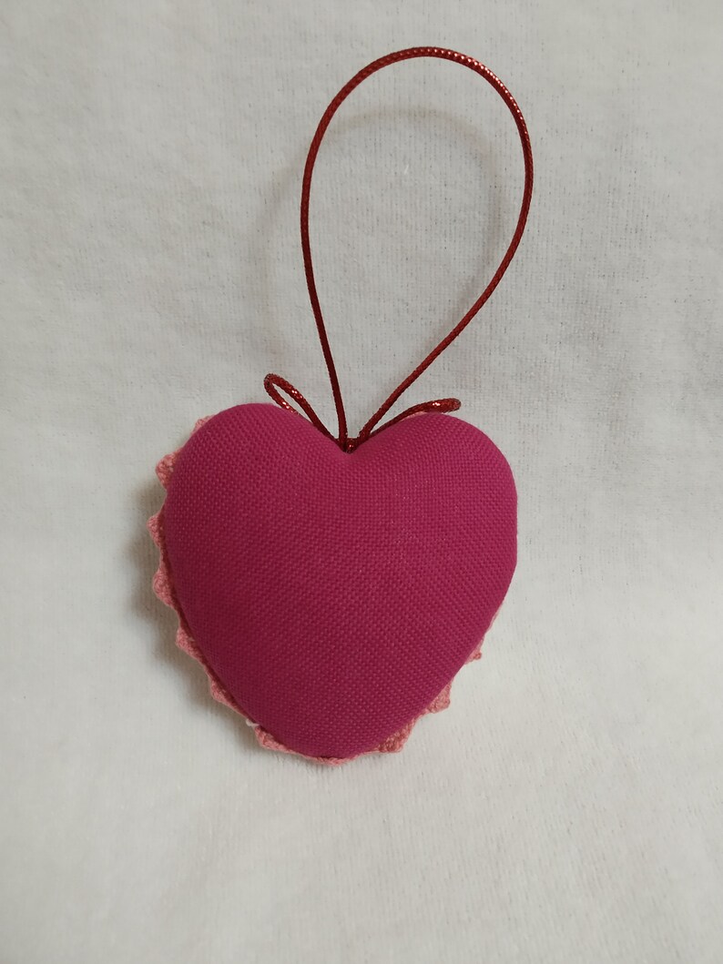 Heart Design With Embroidered Word Love Small Heart for - Etsy