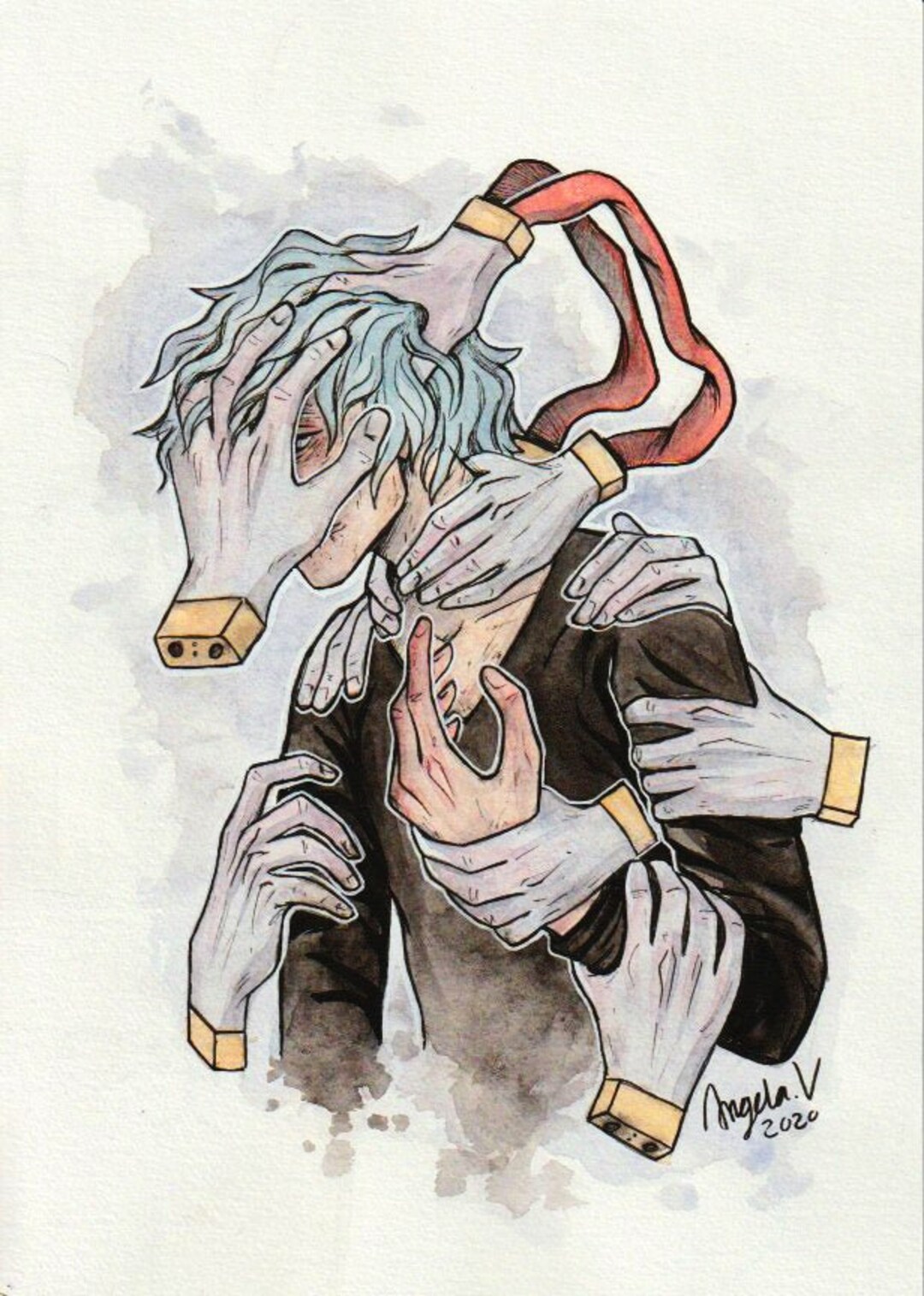 Shigaraki // A4 Watercolor Art Print - Etsy