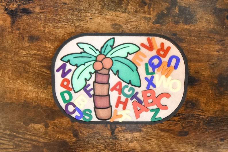 Chicka Chicka Boom Boom SVG Laser Cut File for FLISAT Table Montessori ...