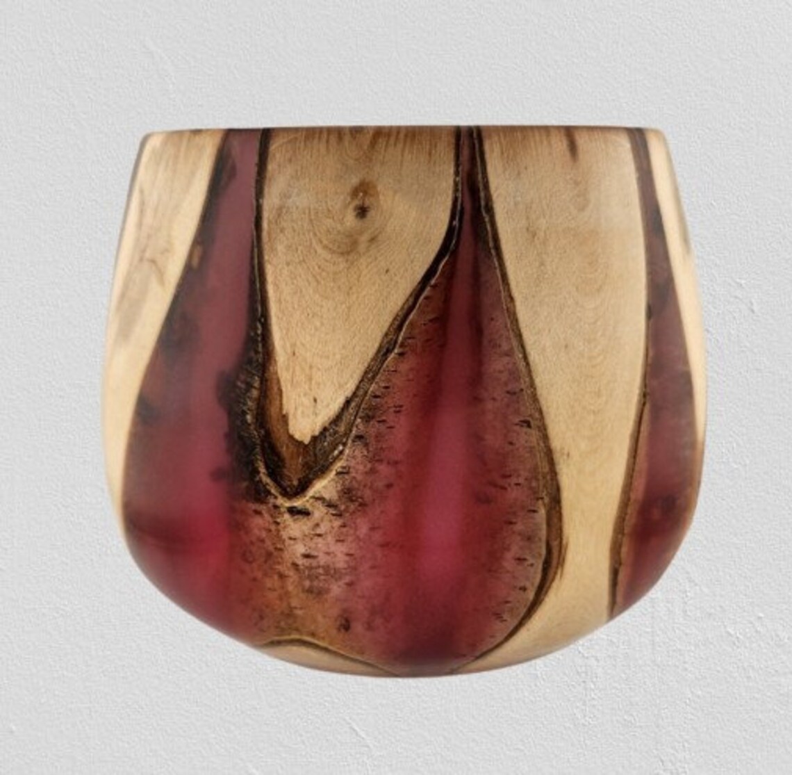 Wood and Resin Epoxy Lathe Turned Bowl - Etsy