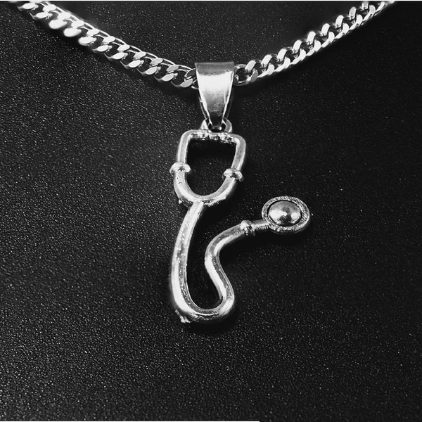 Stethoscope Pendant - Etsy