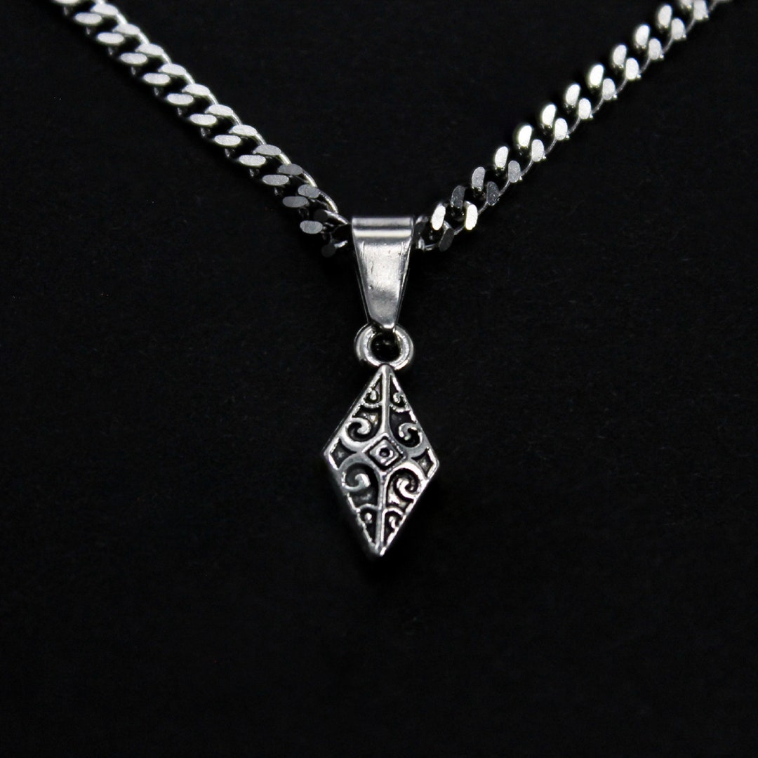 BOHEMIAN RHOMBUS NECKLACE Necklace Stylish Silver Necklace Necklaces ...