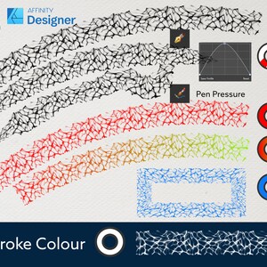 6 Wave/water Textures - Vector Brushes for Affinity Designer - Etsy