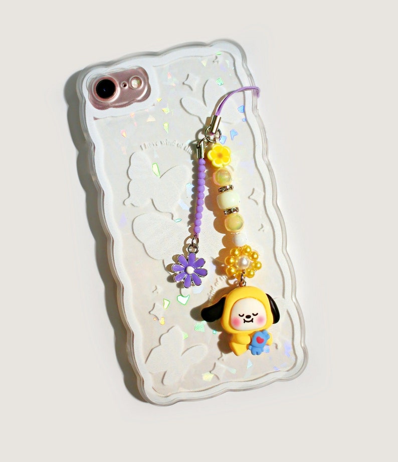 BTS BT21 Characters Key Chain BT21 Jimin Keychain Phone - Etsy