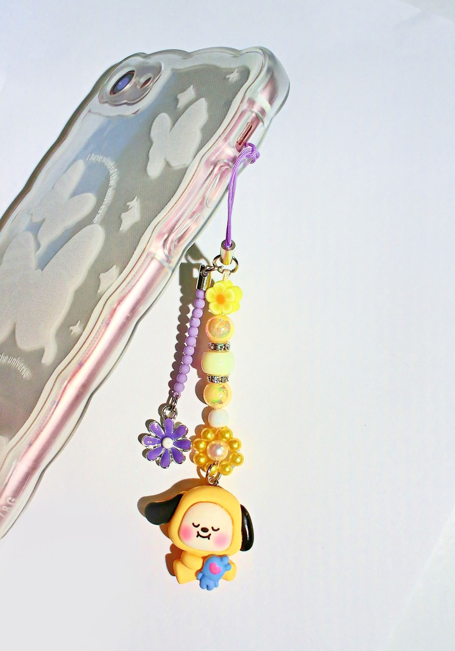 BTS BT21 Characters Key Chain, BT21 Jimin Keychain, Phone Keychain ...