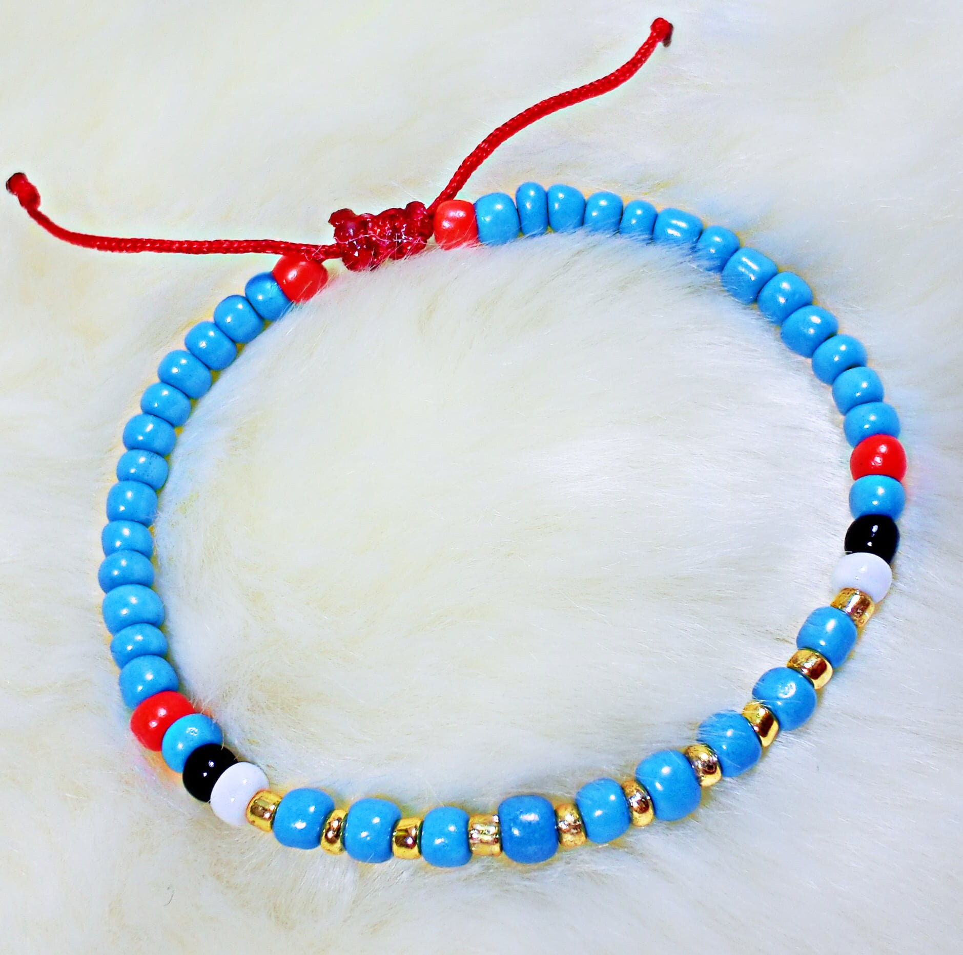 BTS Jimin Inspired Bracelet. Jimin Style Blue Beaded Bracelet. Blue Beaded Bracelet for BTS Army ...