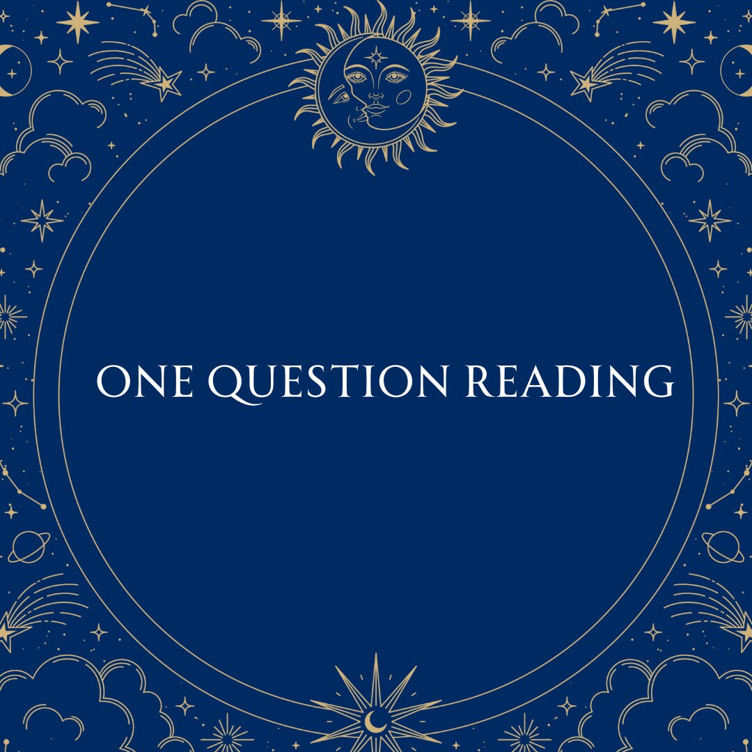 One Question Tarot Card Reading - Etsy