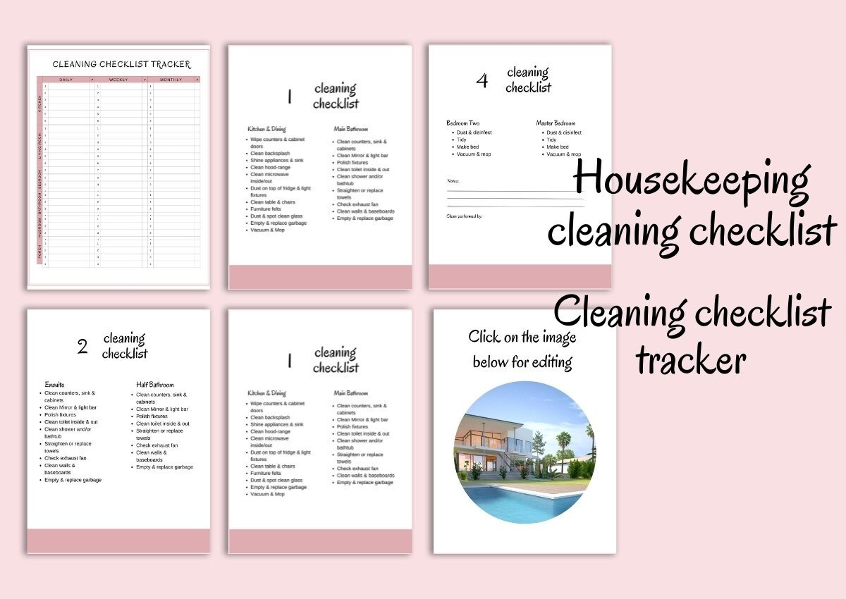 Airbnb Template BUNDLE Editable Airbnb Welcome Book Real - Etsy