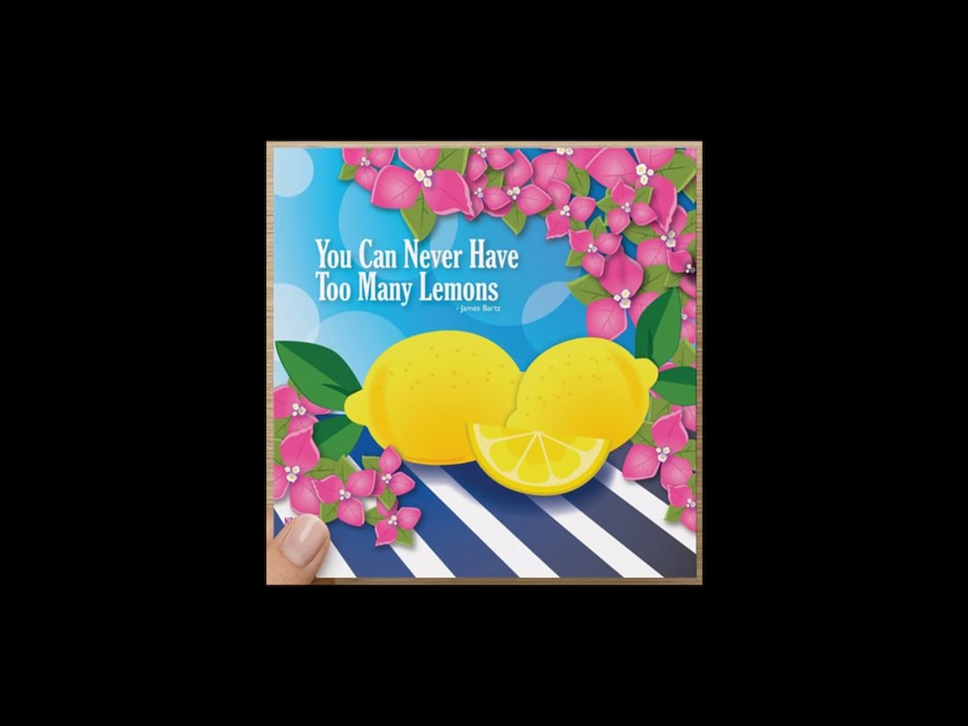 You Can Never Have Too Many Lemons - Etsy