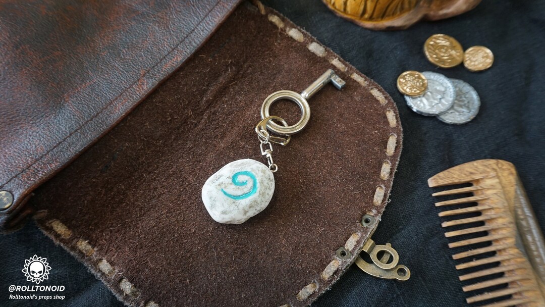 Wow Hearthstone Keychain, World of Warcraft Gift, Long Distance ...