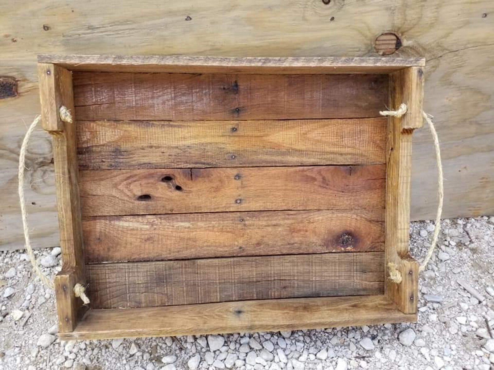 Rustic Wooden Tray - Etsy