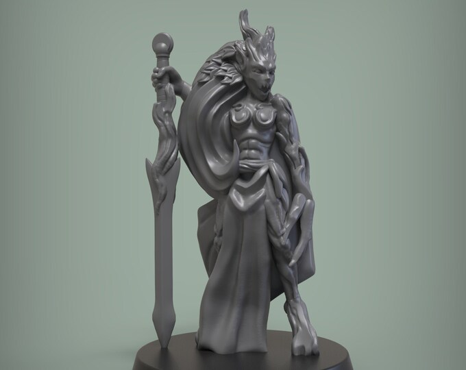 28mm Resin Dryad Queen | Dnd Miniatures | Dungeons & Dragons Miniatures ...