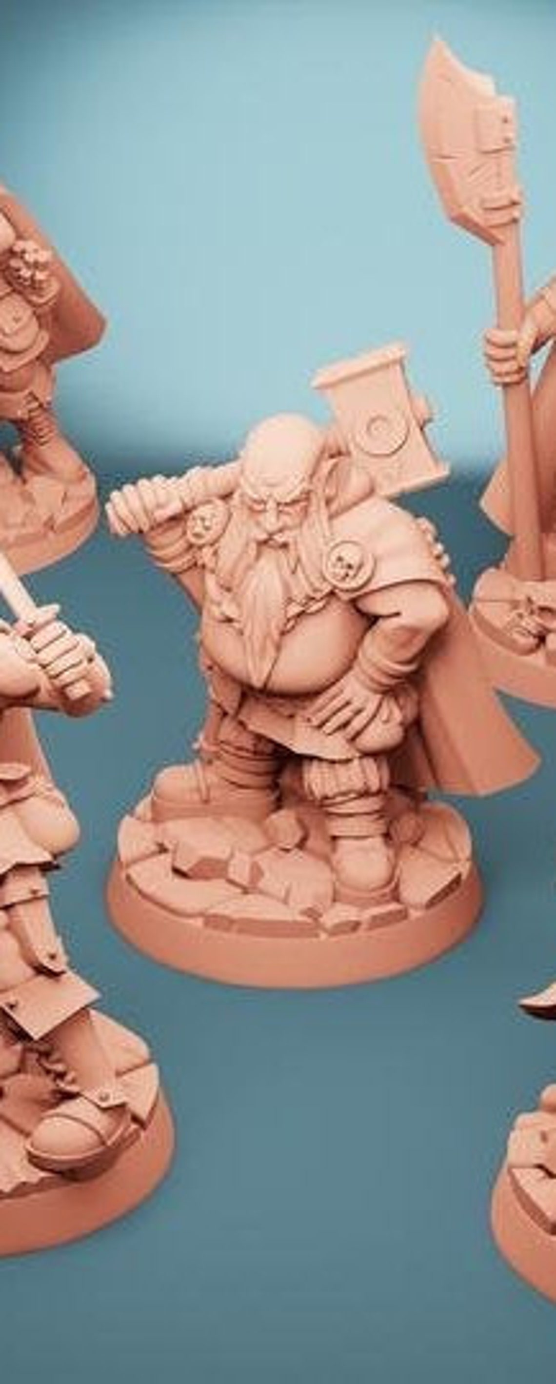 28-32mm Bandits Dnd Miniatures Dungeons & Dragons | Etsy