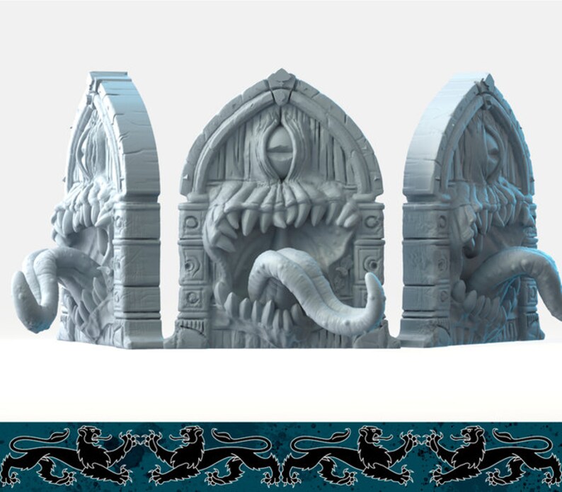 28mm 3 Styles of Mimic Dnd Miniatures Dungeons & Dragons - Etsy