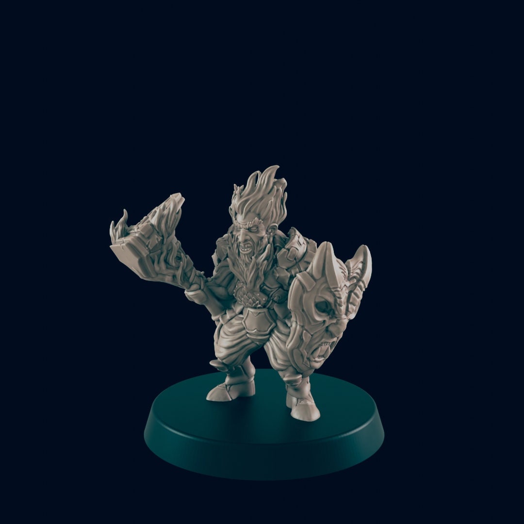 28-32mm Azer - 2 Styles | Dnd Miniatures | Dungeons & Dragons ...