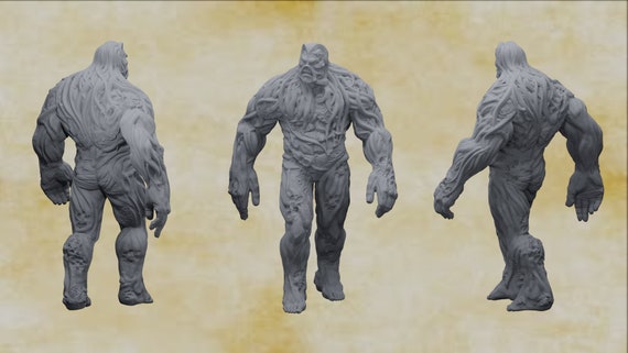 28mm Swamp Creature Dnd Miniatures Dungeons & Dragons | Etsy