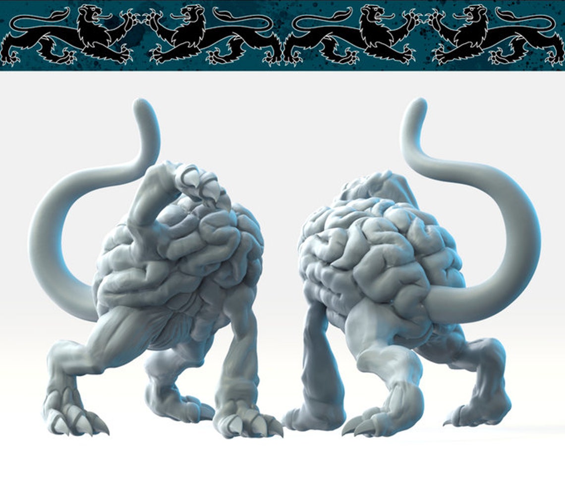 28mm 3 Styles of Intellect Devourer Dnd Miniatures - Etsy New Zealand