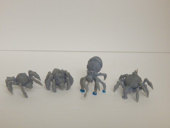 Toys & Games Dungeons & Dragons Miniature 28mm Giant Spiders Resin ...
