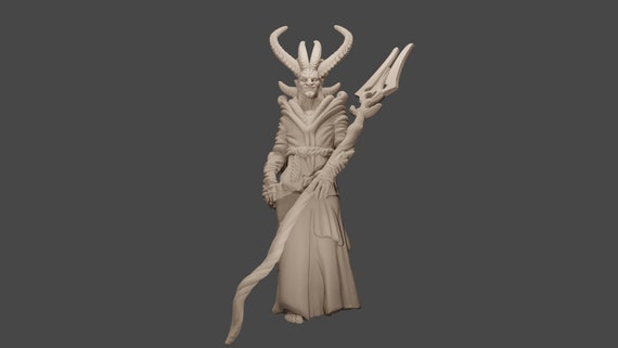 28mm Asmodeus Version 2 Dnd Miniatures Dungeons & Dragons | Etsy