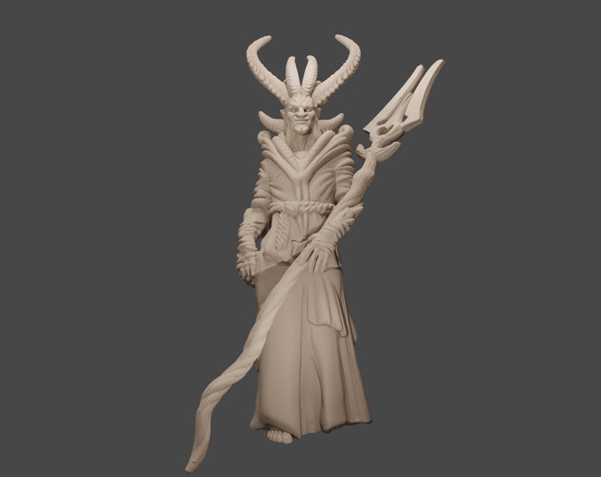 28mm Asmodeus Version 2 Dnd Miniatures Dungeons & Dragons Miniatures ...