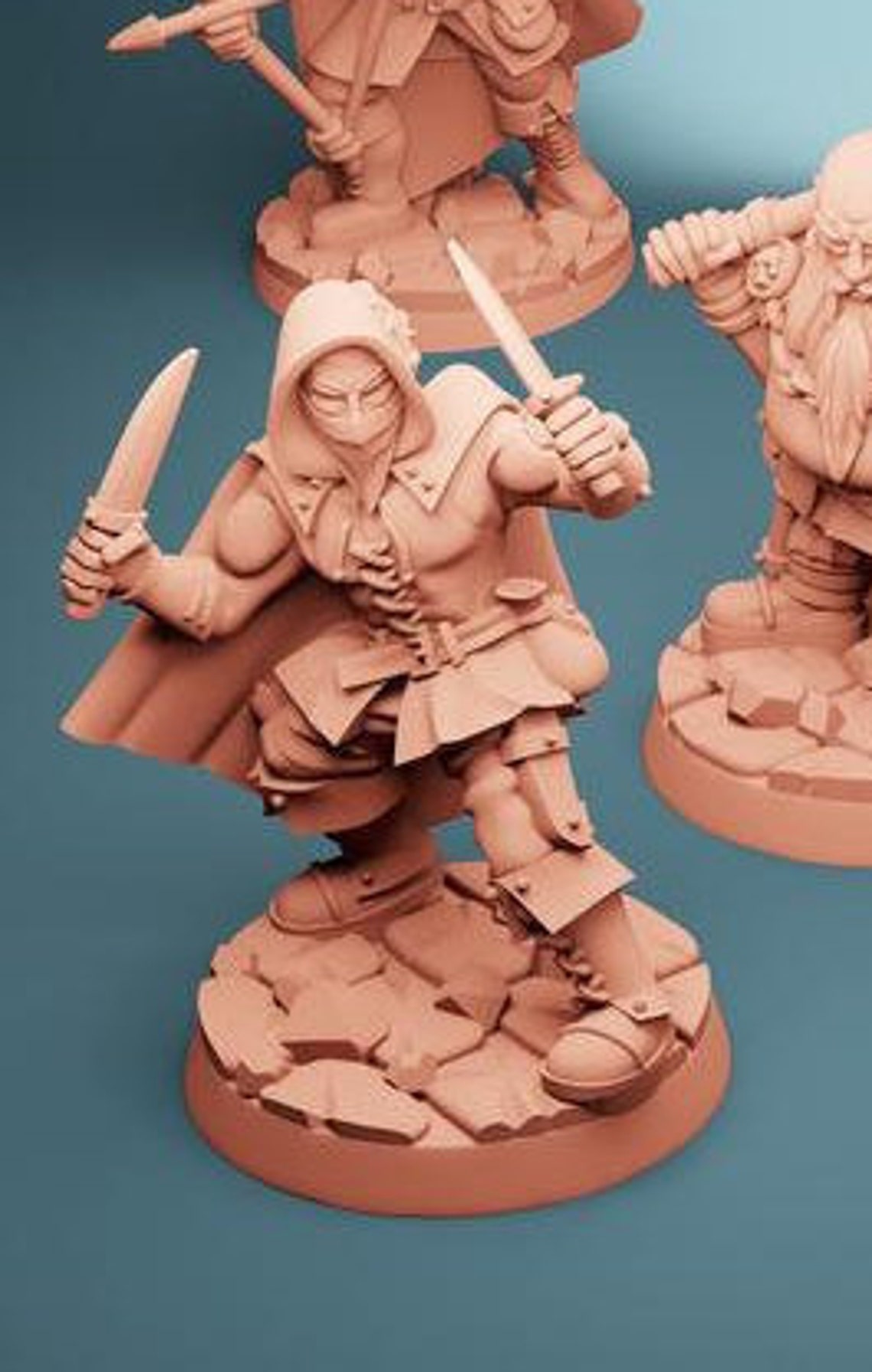 28-32mm Bandits Dnd Miniatures Dungeons & Dragons | Etsy