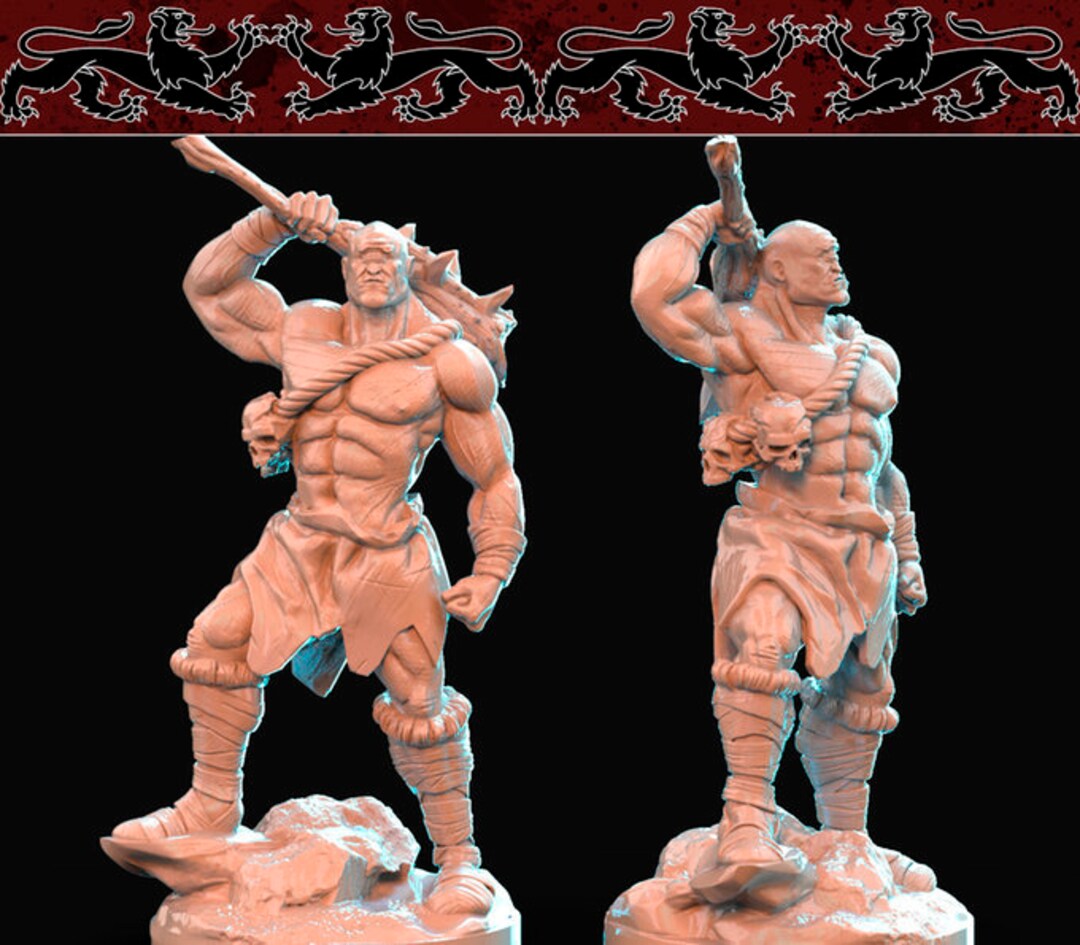 28mm Cyclops Dnd Miniatures Dungeons & Dragons Miniatures Pathfinder ...
