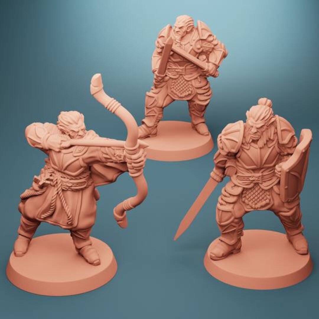 28-32mm Hobgoblins Dnd Miniatures Dungeons & Dragons Miniatures ...