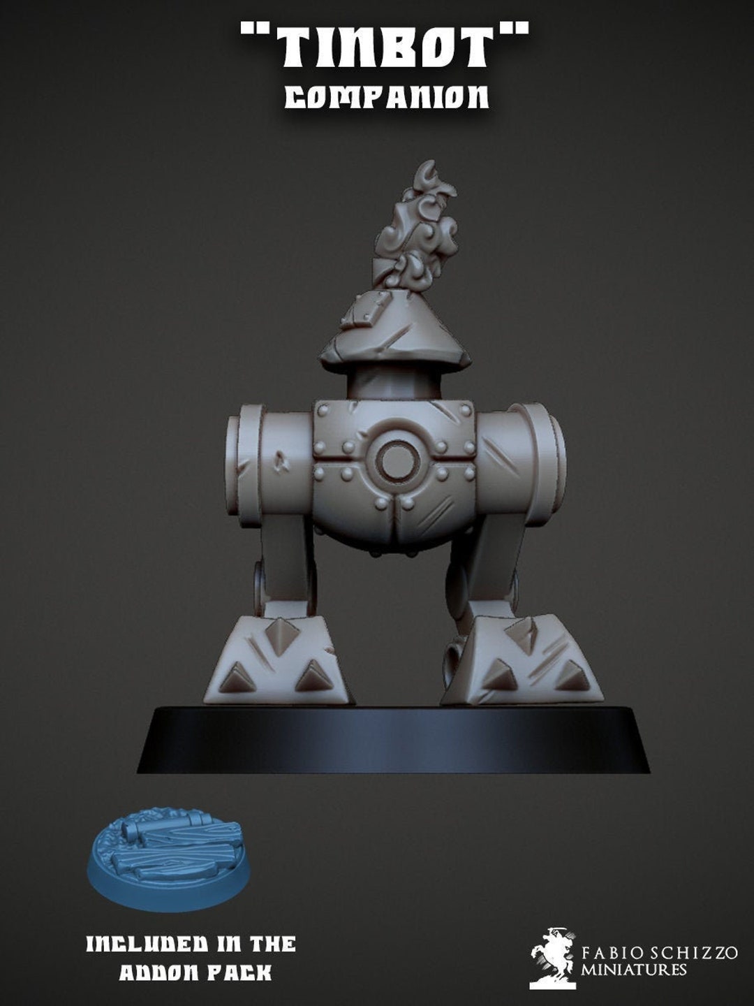 28mm Artificer Bot/companion Dnd Miniatures Dungeons & Dragons ...