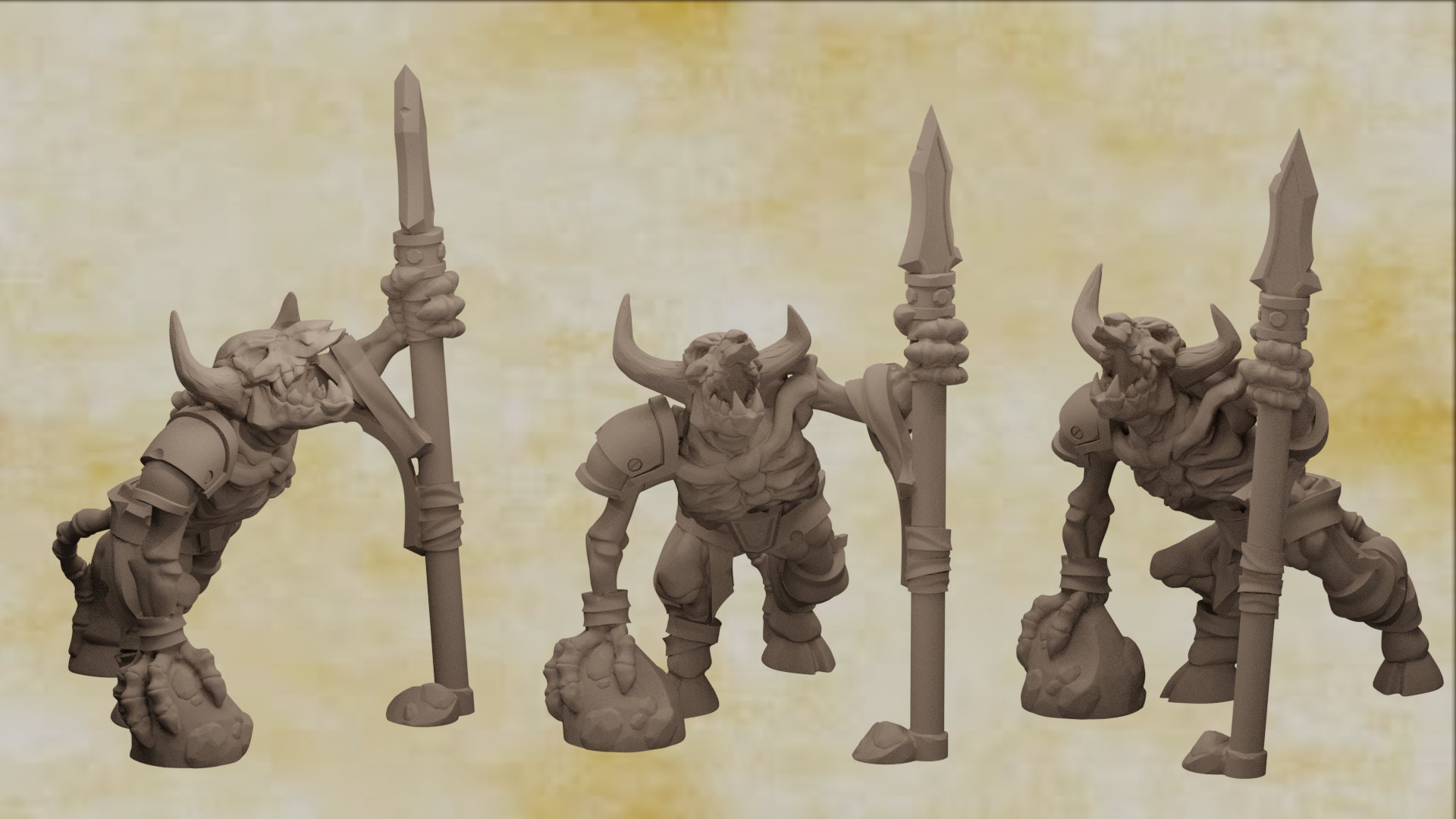 28mm 5 Styles of Undead Minotaur Skeletons Dnd Miniatures - Etsy