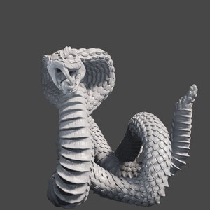 28mm 2 Styles of Giant Snakes Dnd Miniatures Dungeons & Dragons ...