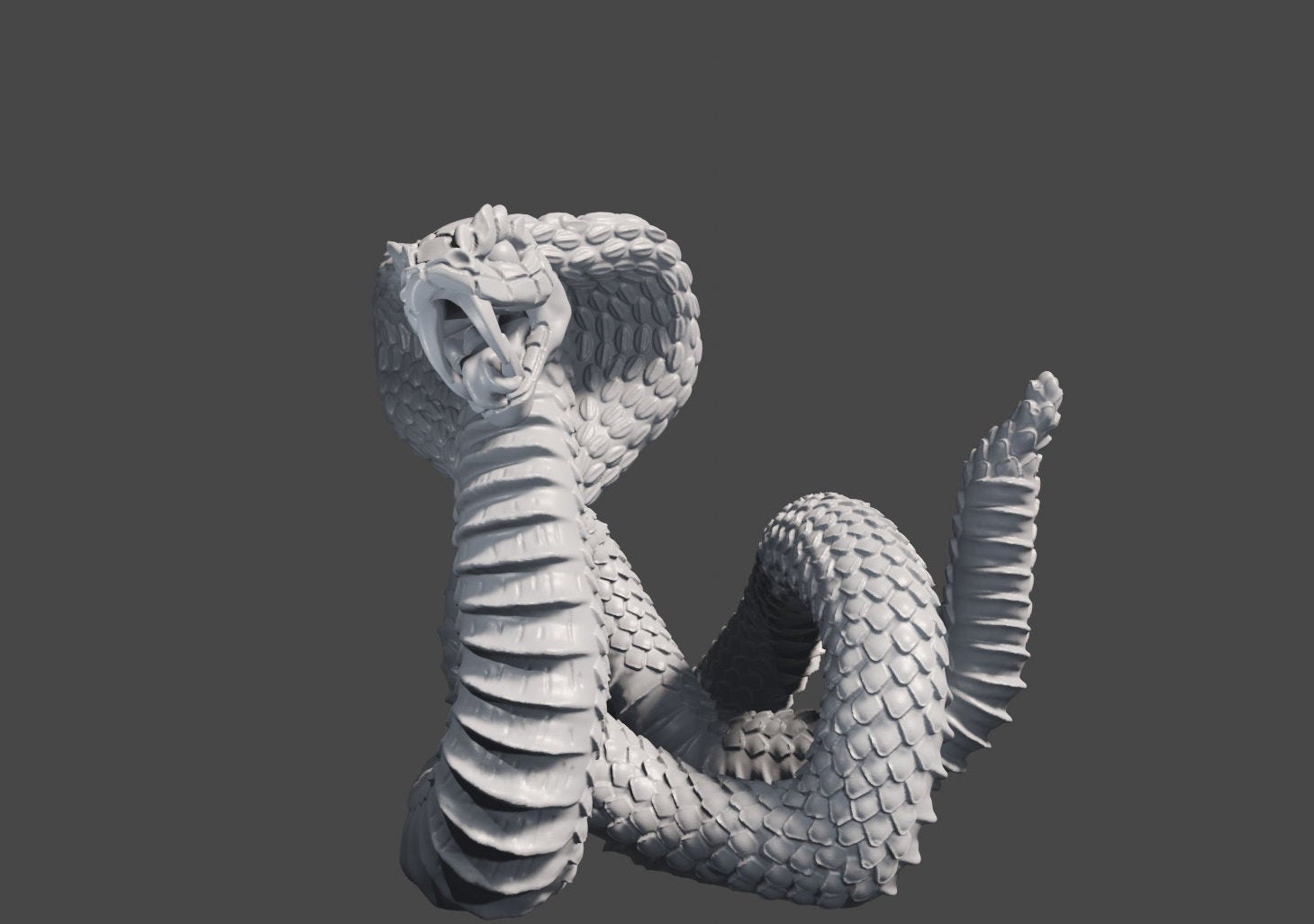 28mm 2 Styles of Giant Snakes Dnd Miniatures Dungeons & - Etsy